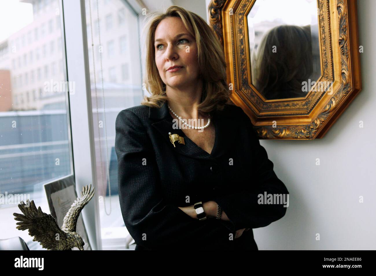 In this Jan. 17, 2012 photo, Bonnie Carroll, president and founder of ...