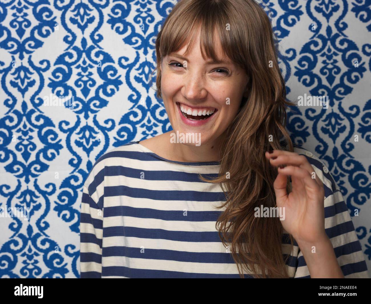 Actress Alexia Rasmussen, from the film "The Comedy," poses for a ...