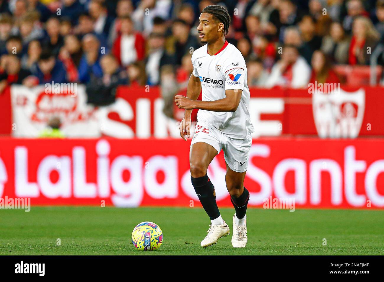 Loic Bade of Sevilla FC during the La Liga match between Sevilla FC and ...
