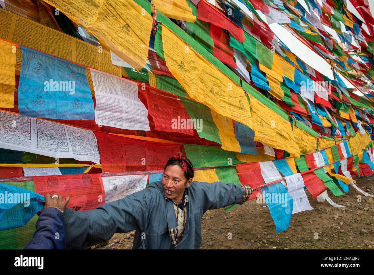 Tibet saga dawa festival hi-res stock photography and images - Alamy