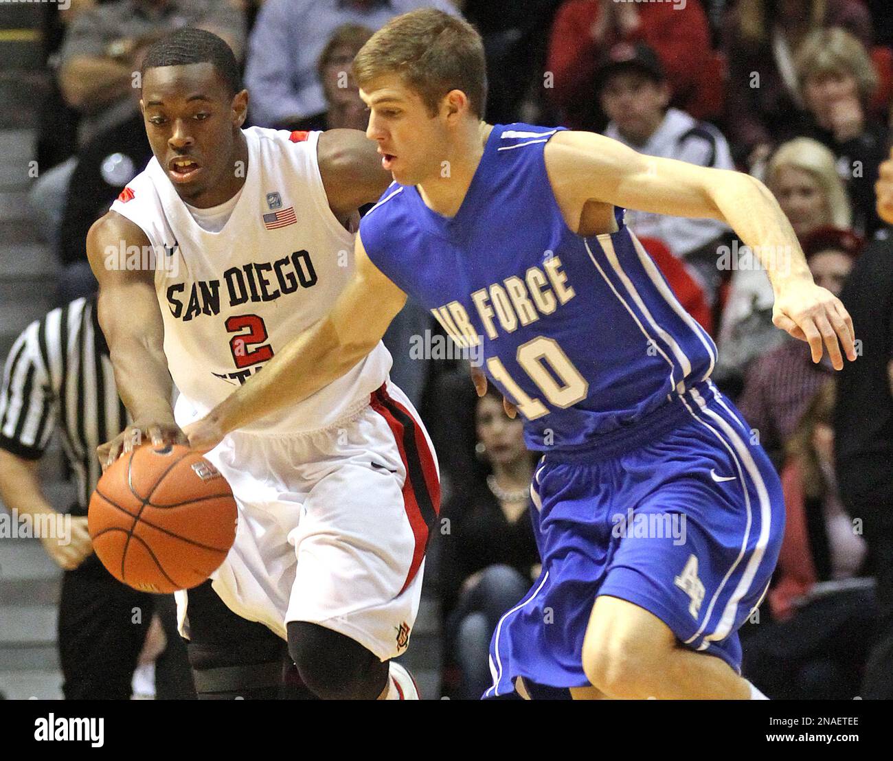 Air Force guard Todd Fletcher steals the ball from San Diego State 's ...