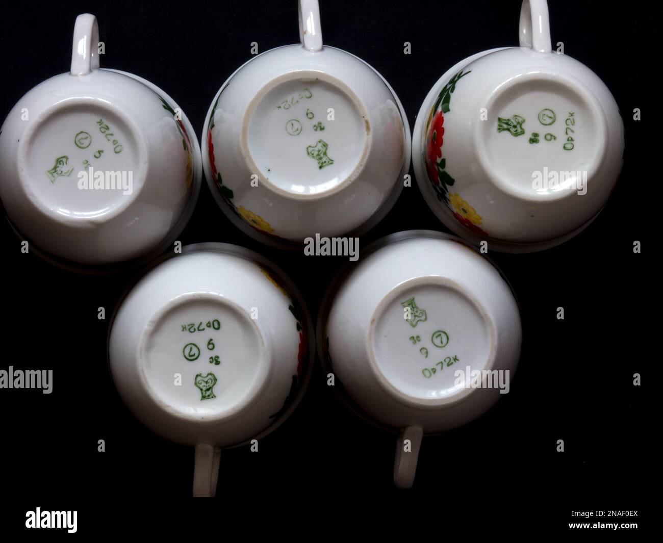 Porcelain, made in Soviet times. Soviet Union was a socialist state on ...