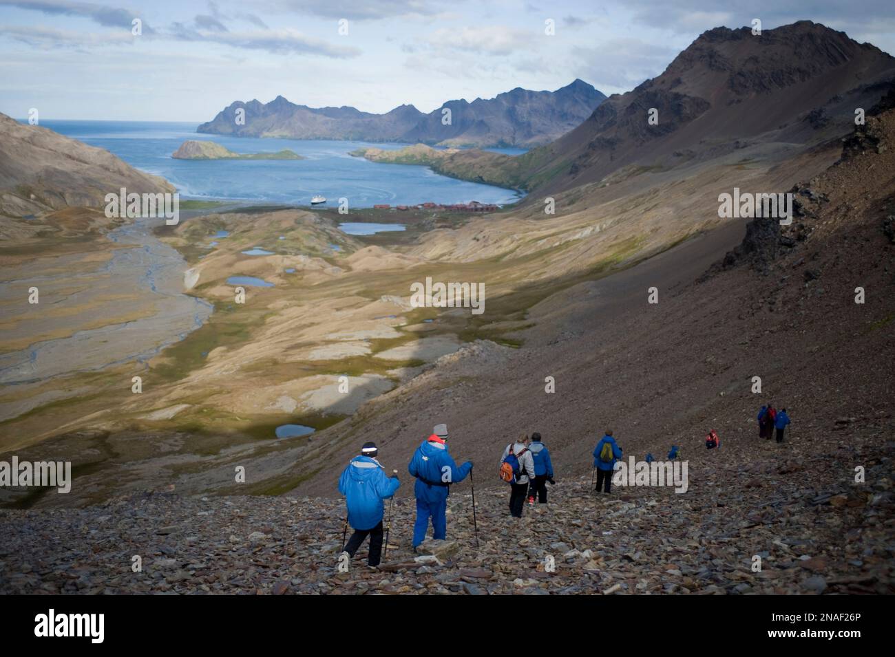 Ecotourists retrace the last leg of Ernest Shackleton's journey; South ...