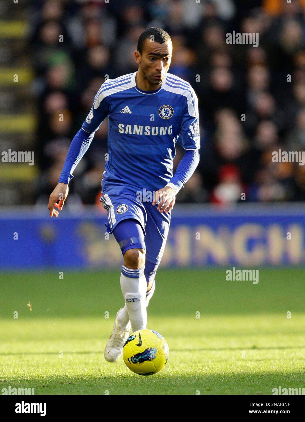 Chelseas' Jose Bosingwa during his team's English Premier League soccer ...