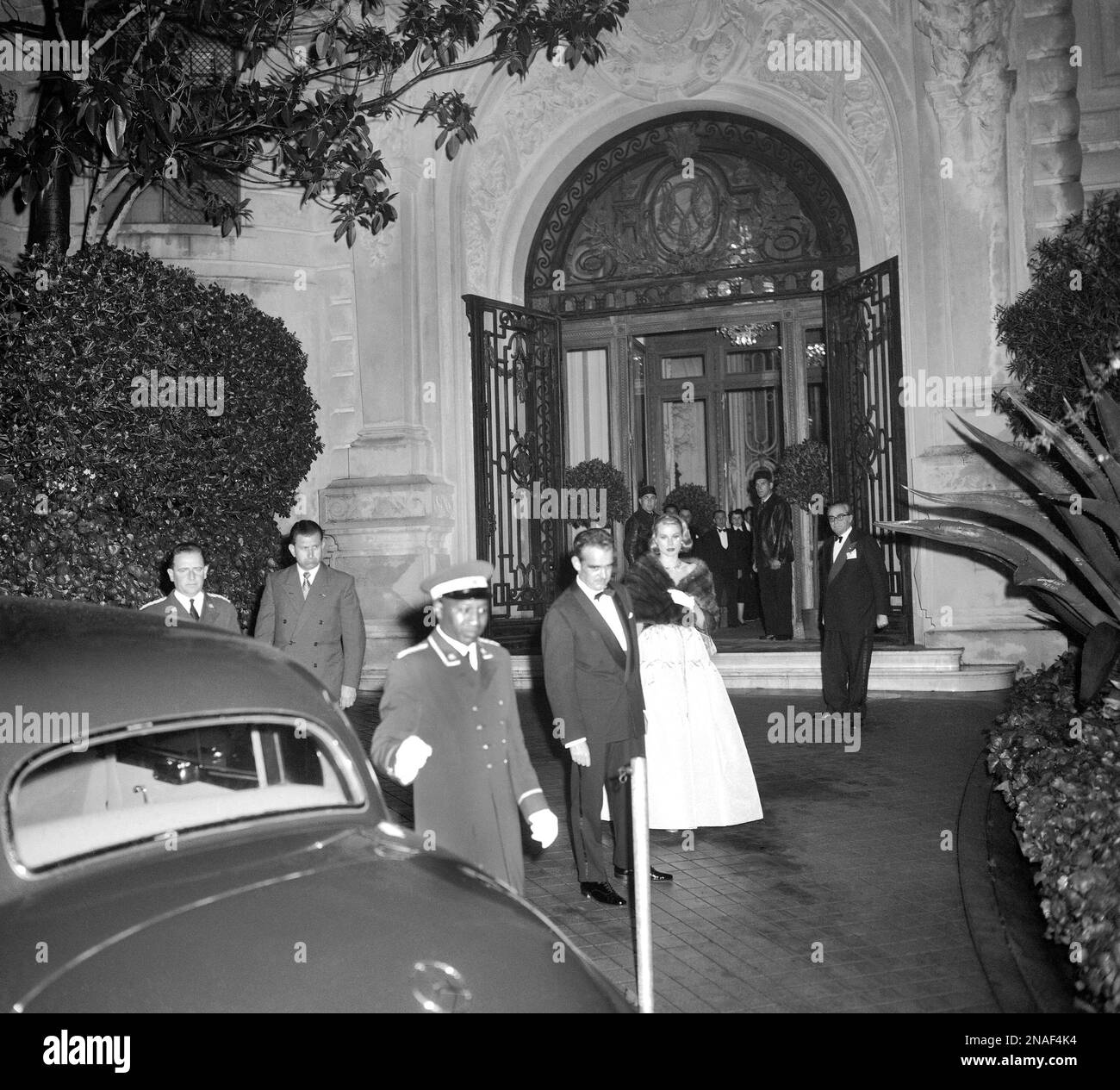 Grace Kelly, queen of the movies, whose engagement to Prince Rainier ...
