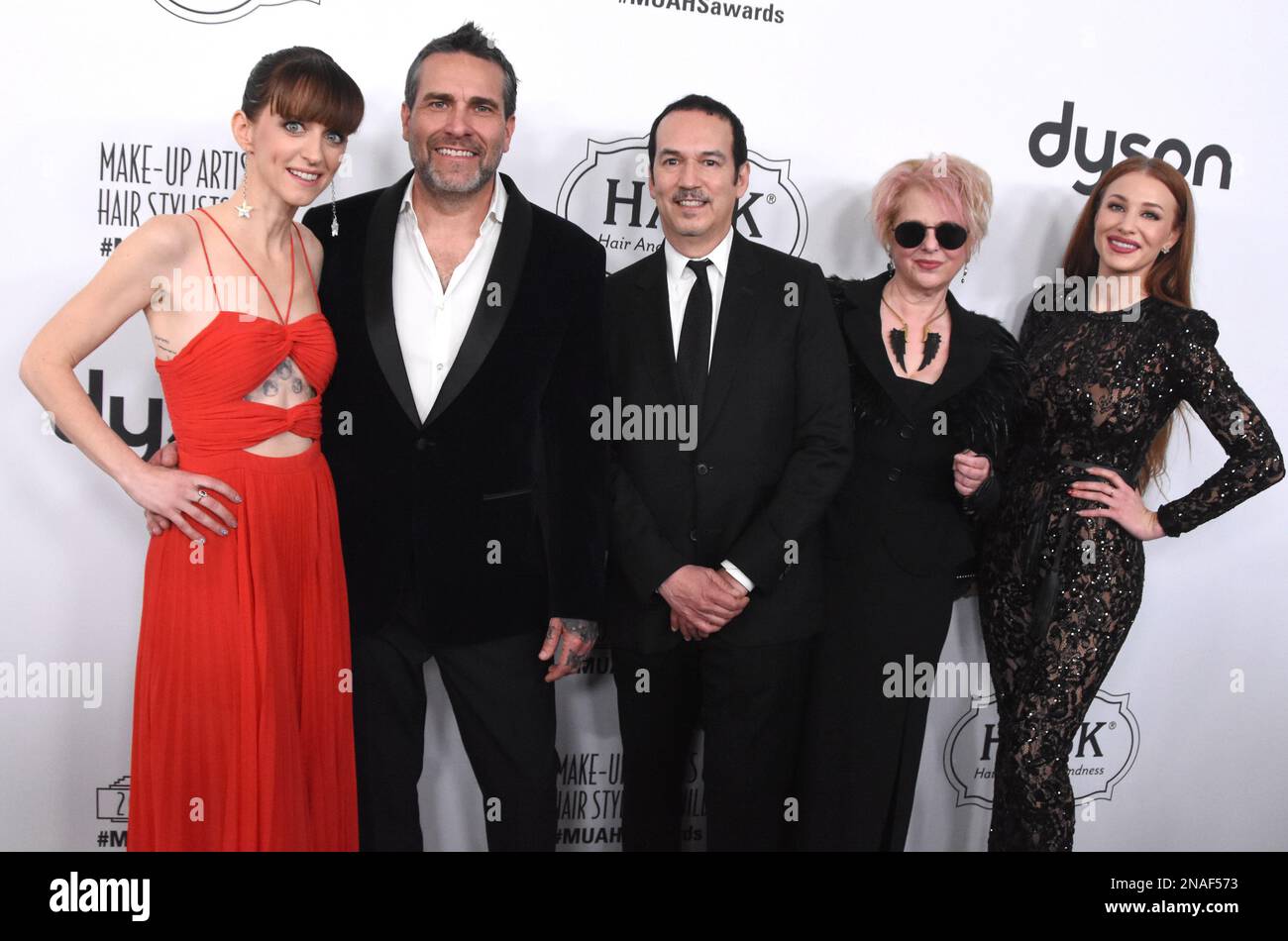 Beverly Hills, California, USA 11th February 2023 (L-R) Dyane MacKinnon ...