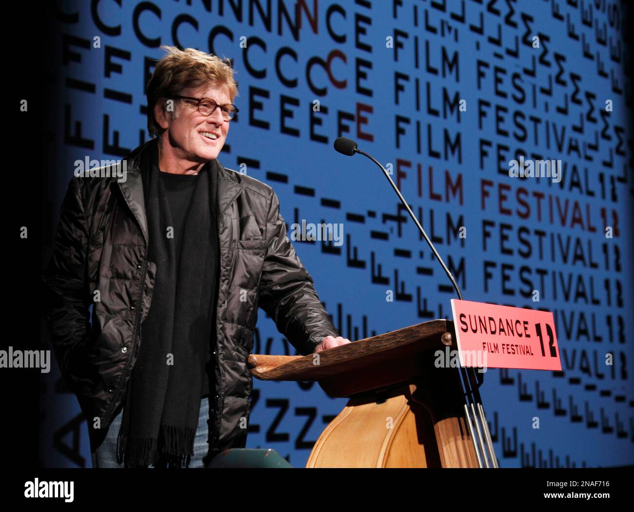 Sundance Institute president and founder Robert Redford addresses the ...