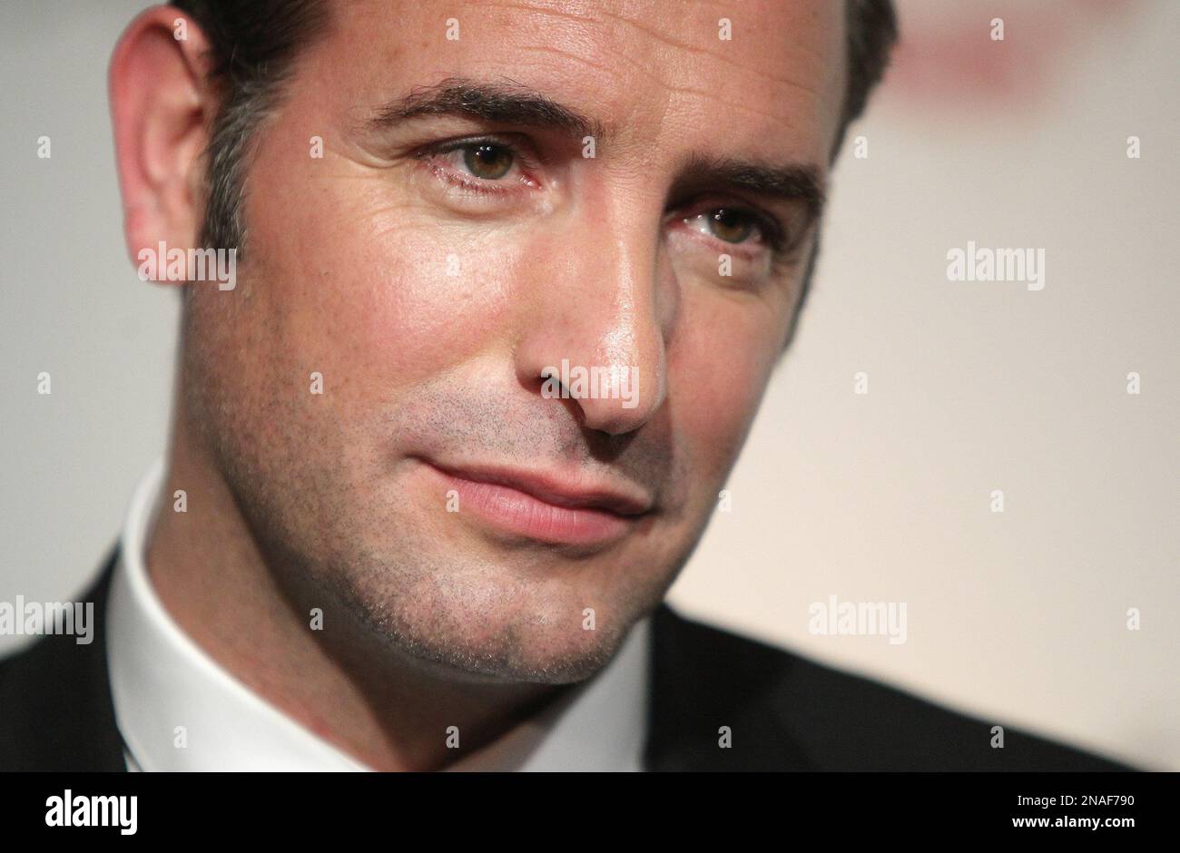 French actor Jean Dujardin arrives for the 32nd London Critics' Circle ...