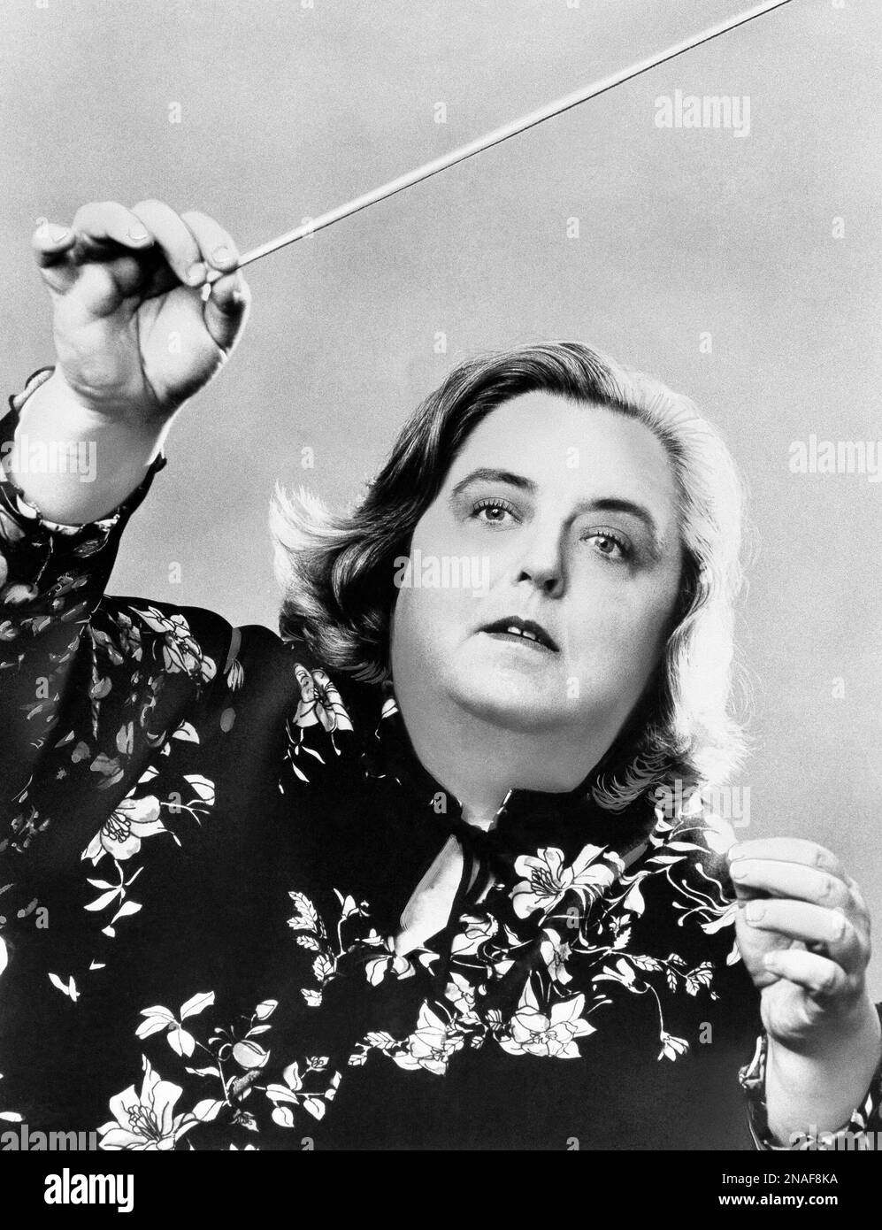 Sarah Caldwell shown Dec. 10, 1975, director of Boston Opera Company ...