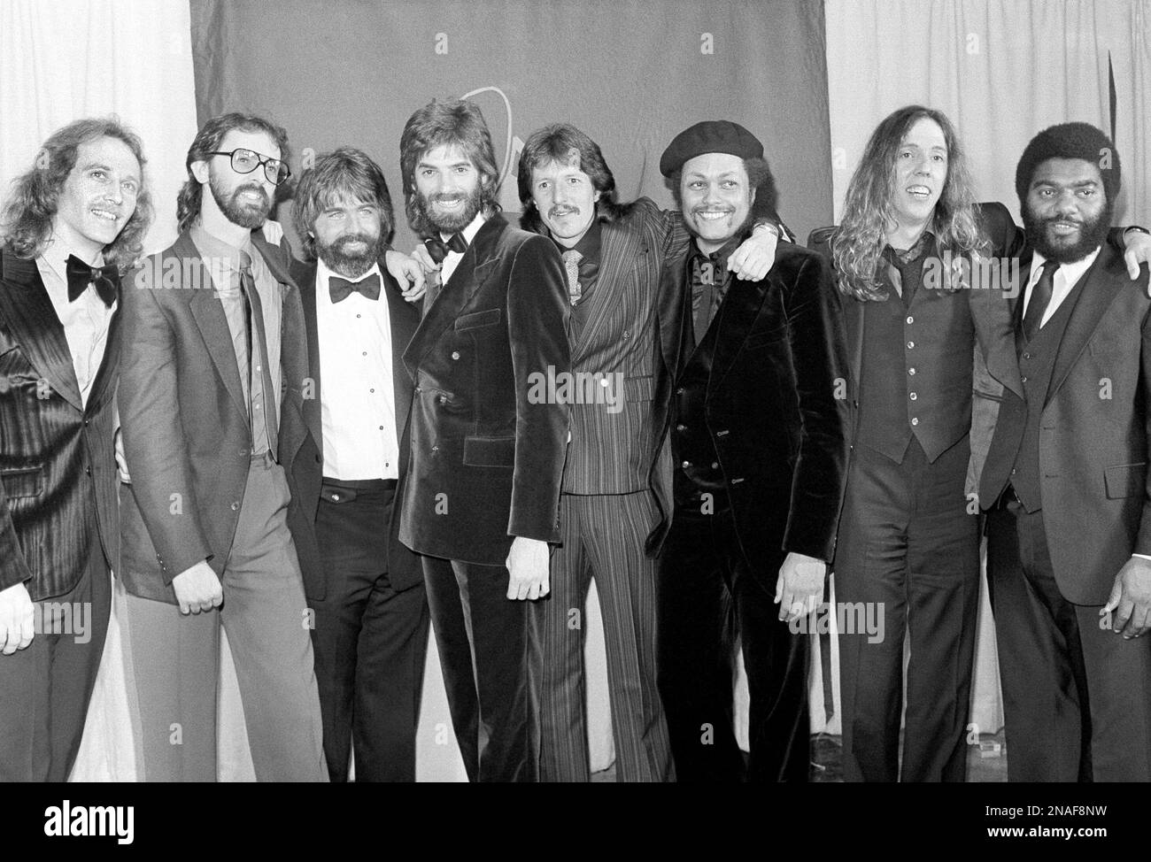 Members of The Doobie Brothers group get together with their Grammy ...