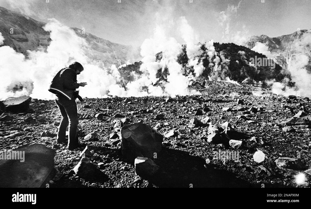 Mike Korosec, a geologist with the Washington State Department of ...