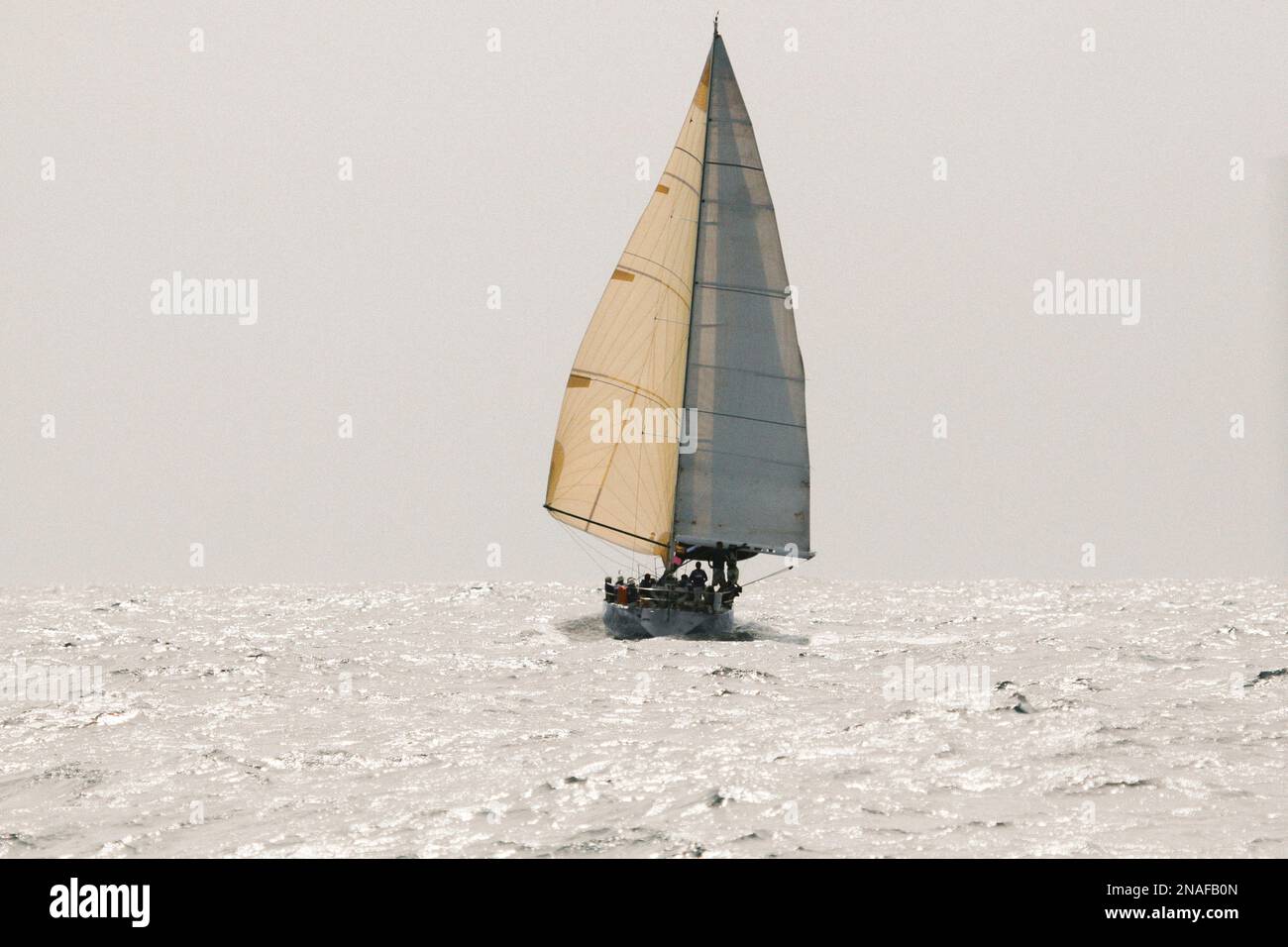 Sailing off the island of Grenada in the Caribbean. Scene from the 2011 ...