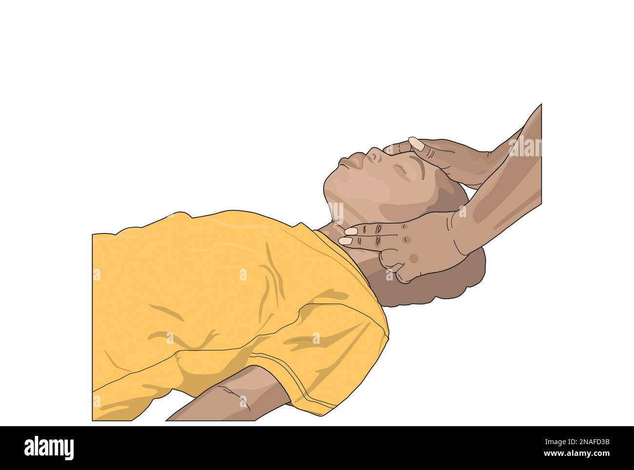 Checking vital signs Stock Photo - Alamy