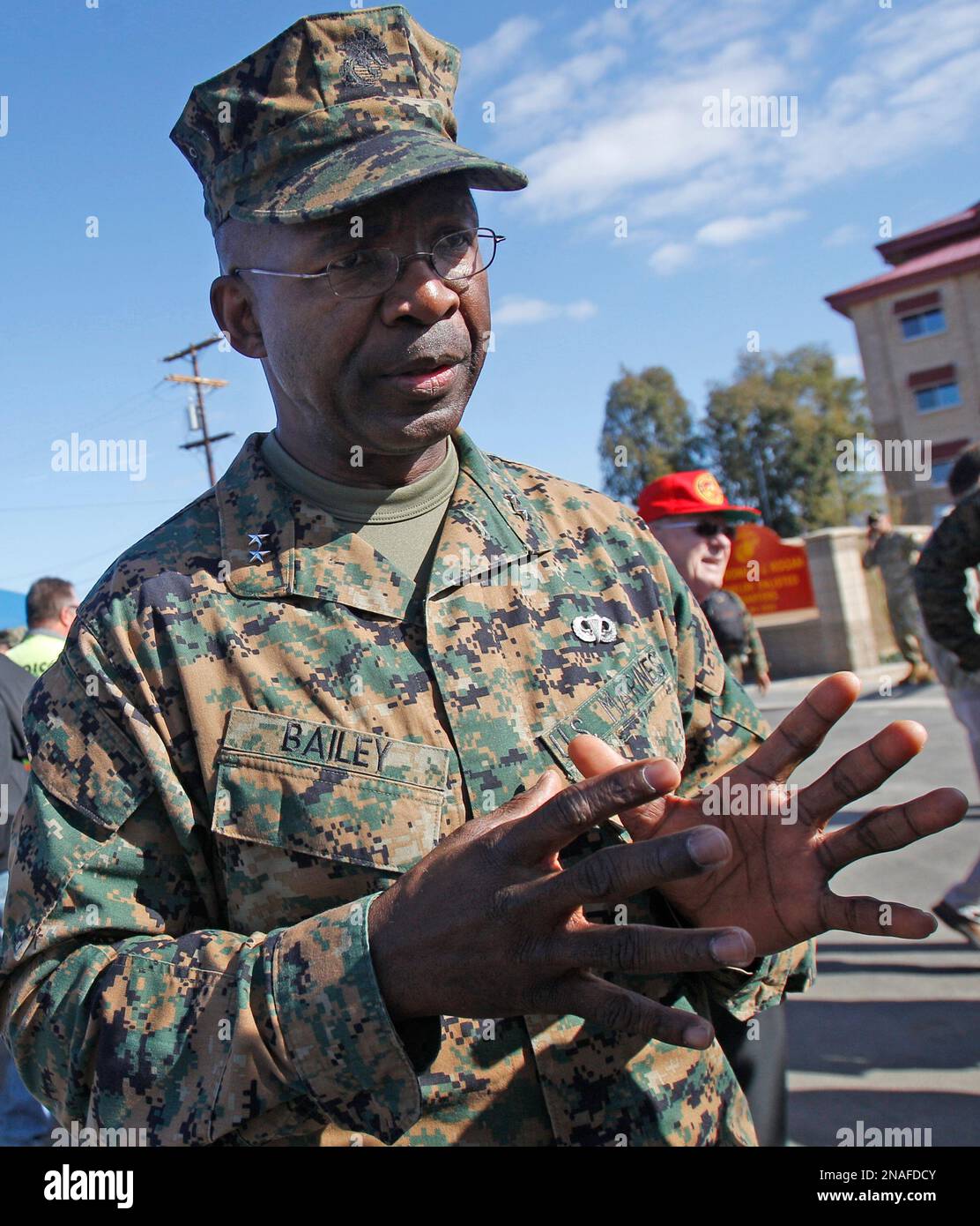 Major General Ronald Bailey, U.S.M.C., talks about the Marine program ...