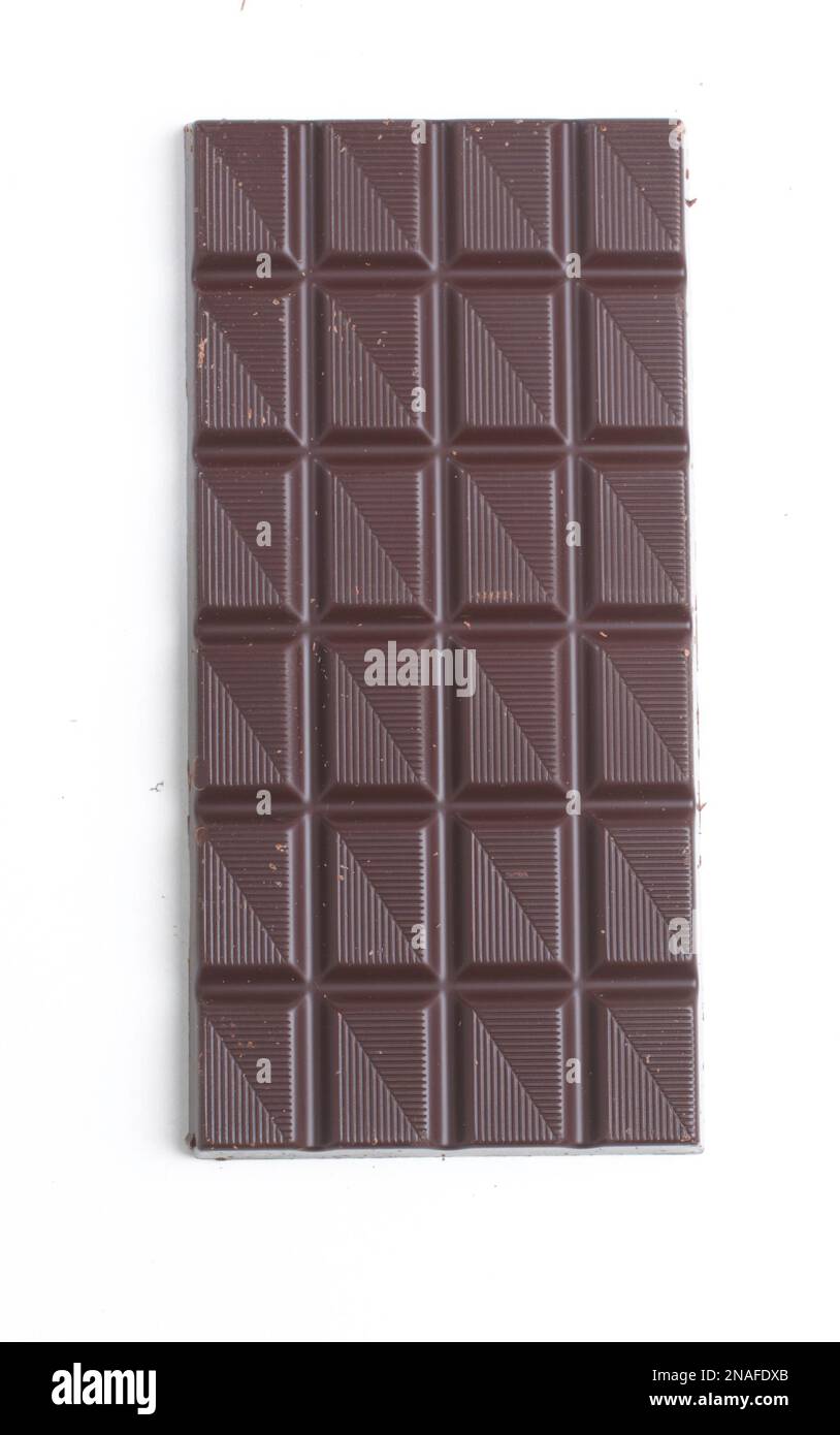 Slab of chocolate Stock Photo - Alamy