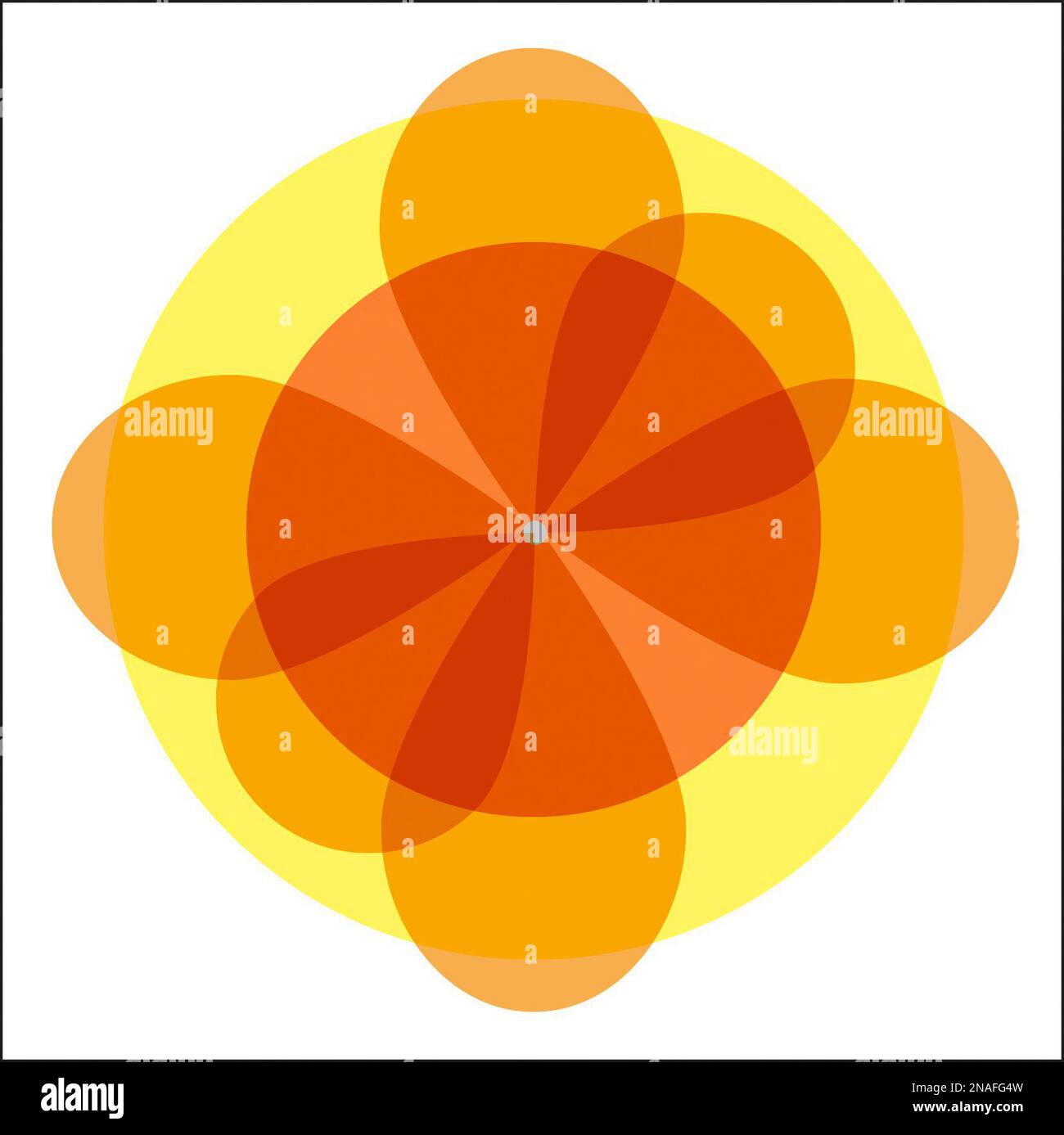 Orbital model of atom Stock Photo - Alamy