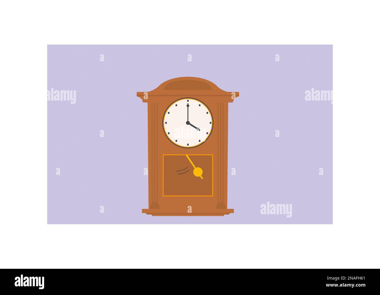 A clock pendulum with regular movement Stock Photo - Alamy