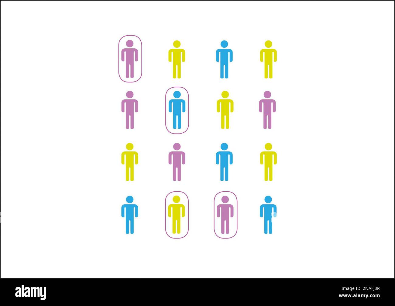 Random sampling of people Stock Photo - Alamy