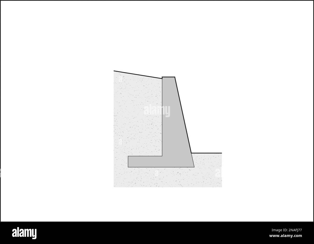 A beam, slap or other structure supported only at one end, with a clear ...