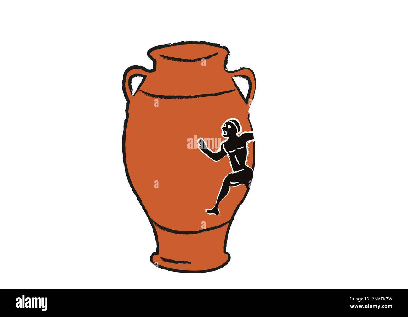 Ancient greek pot Stock Photo - Alamy