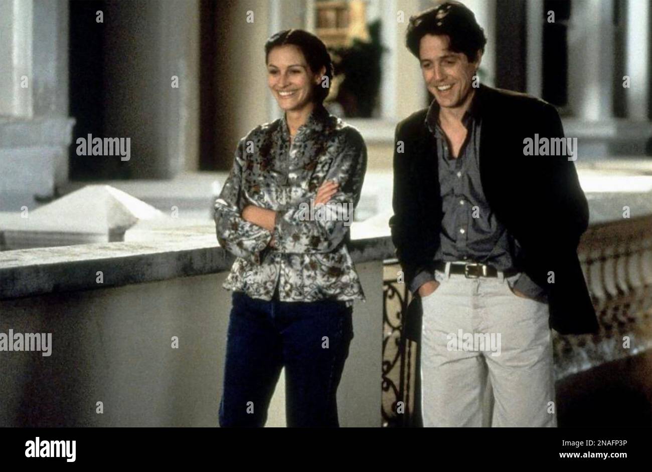 NOTTING HILL 1999 Universal Pictures film with Hugh Grant and Julia Roberts Stock Photo - Alamy