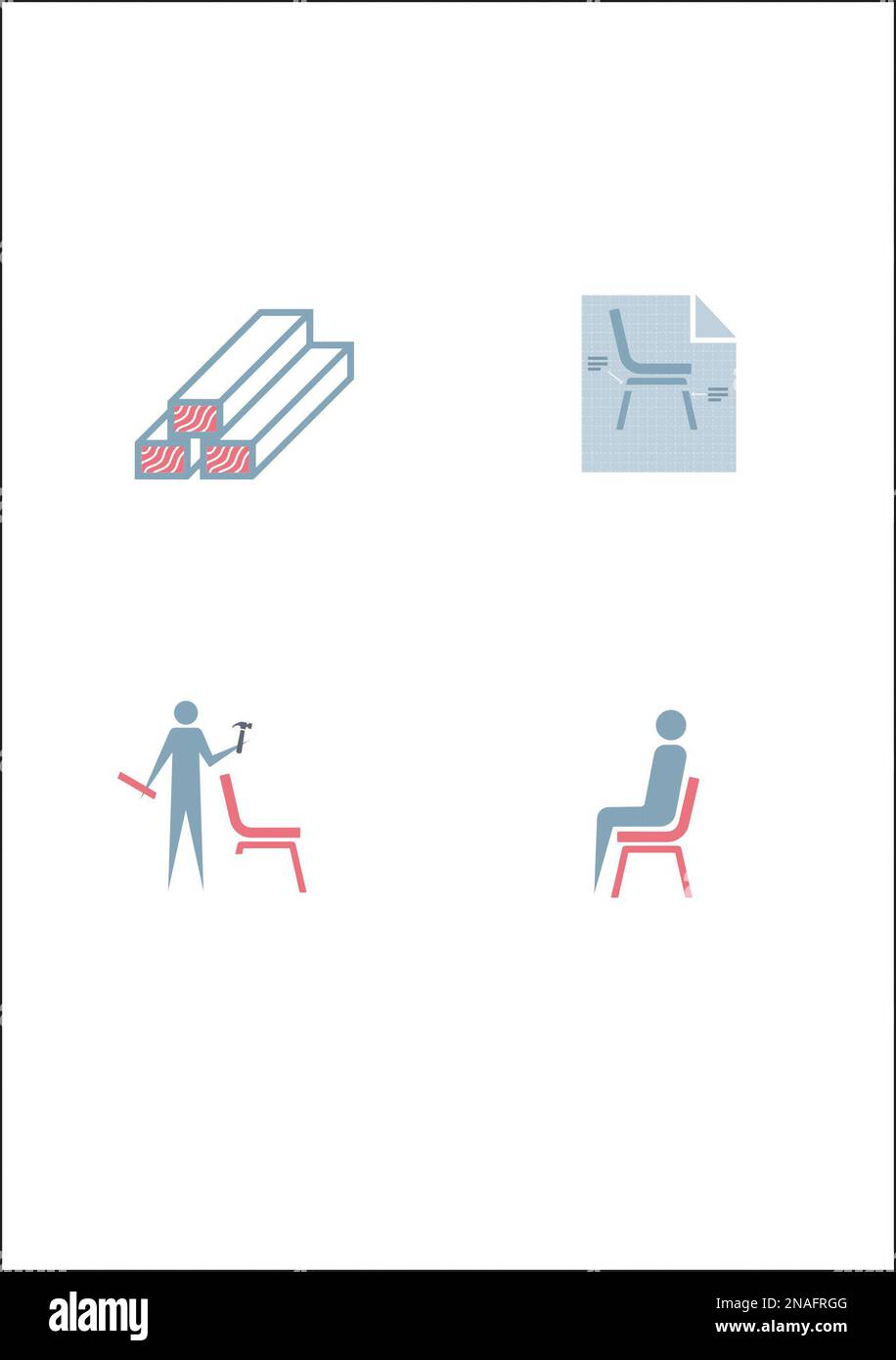 Building a chair Stock Photo - Alamy