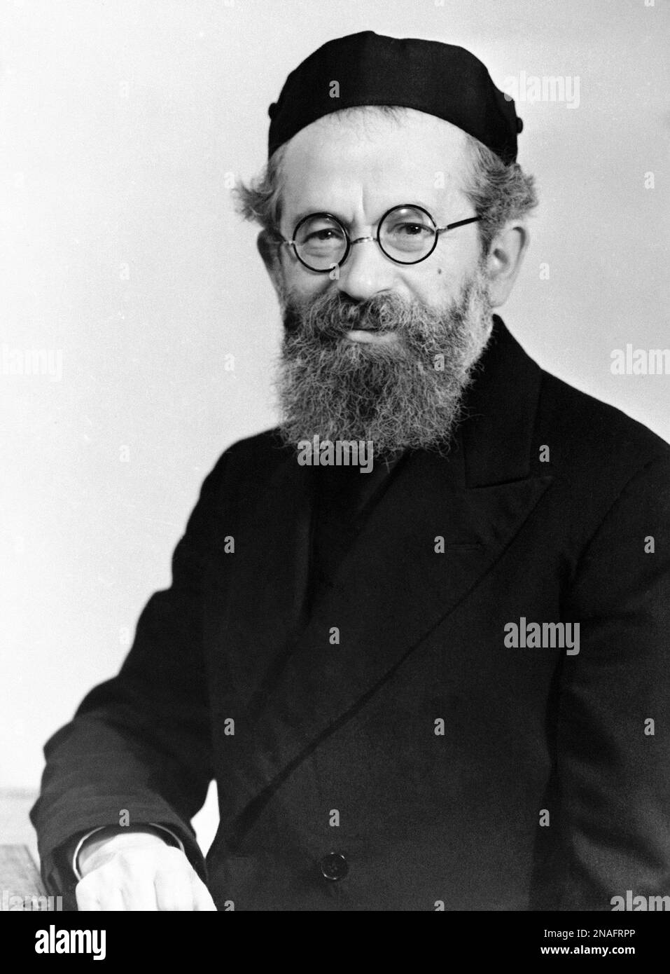 Rabbi Isaac Hertzog of Dublin arrived in Haifa, Palestine, on Jan. 15 ...