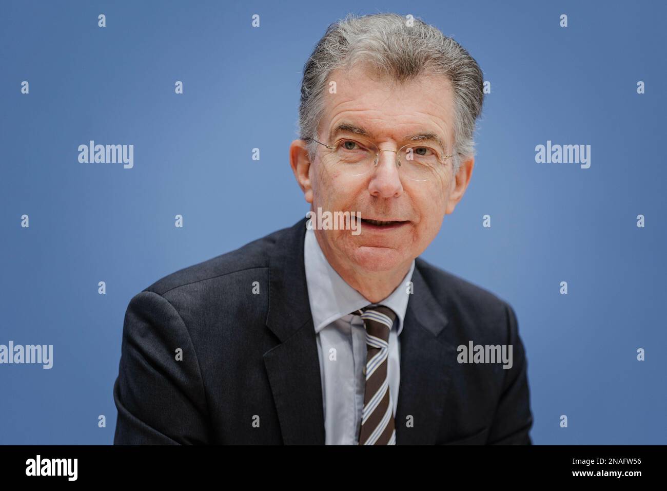 Politik politics bundespressekonferenz bpk federal press confere hi-res ...