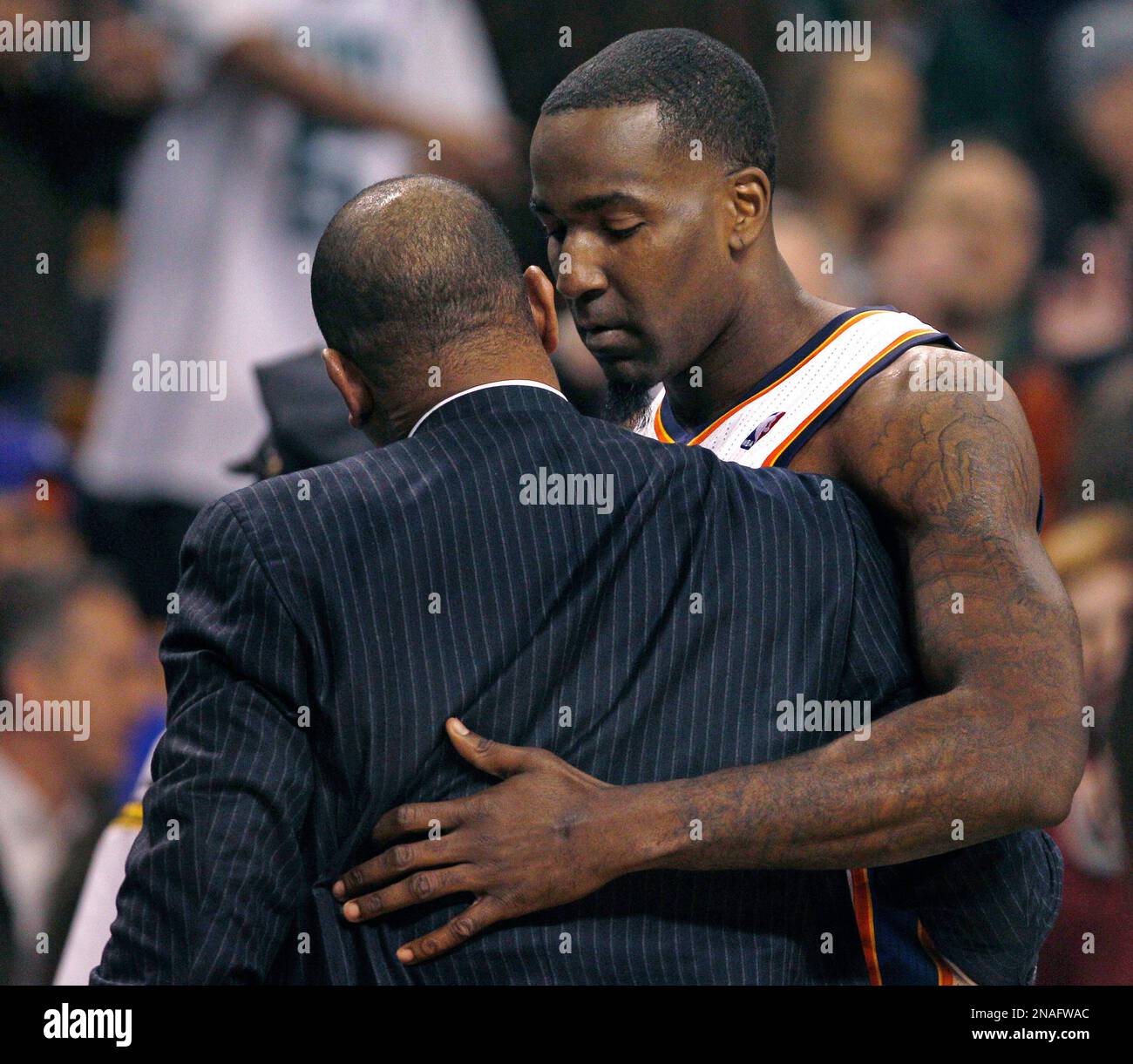 Oklahoma City Thunder center Kendrick Perkins, a former Boston Celtic ...