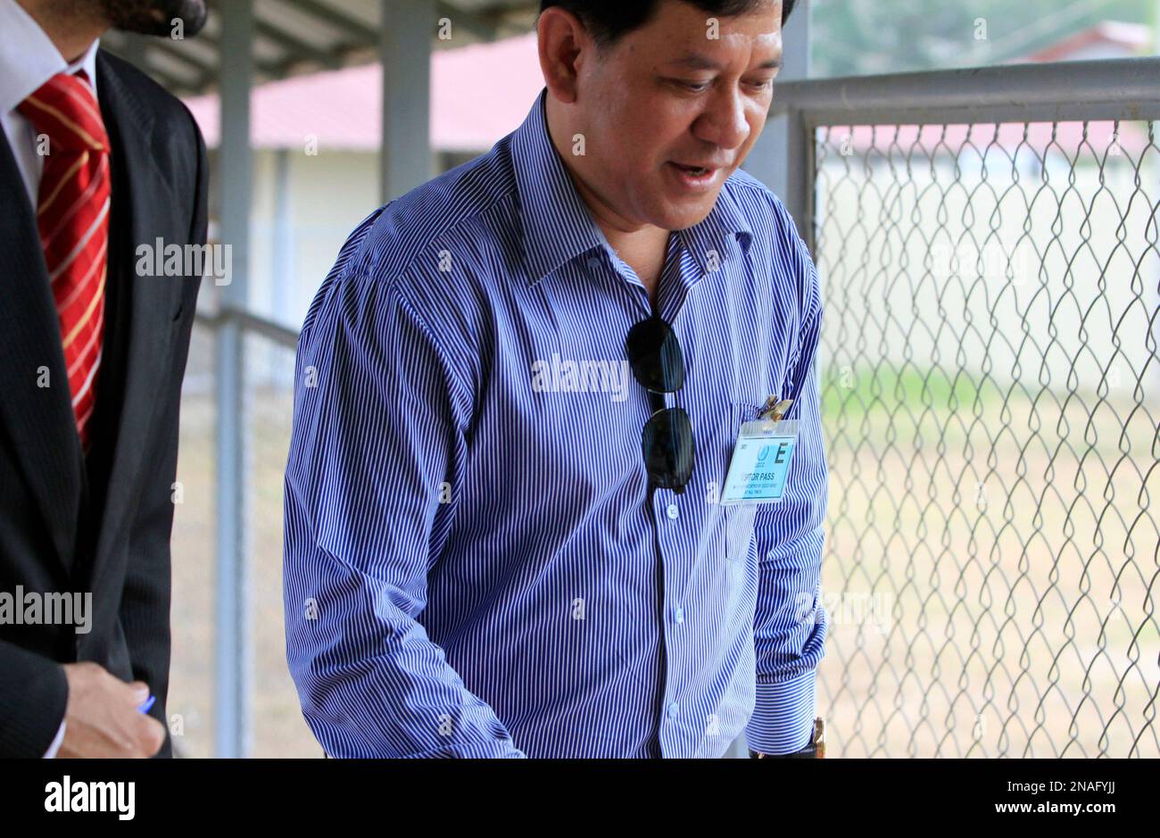 Ieng Vuth, a son of Ieng Sary, former Khmer Rouge foreign minister ...