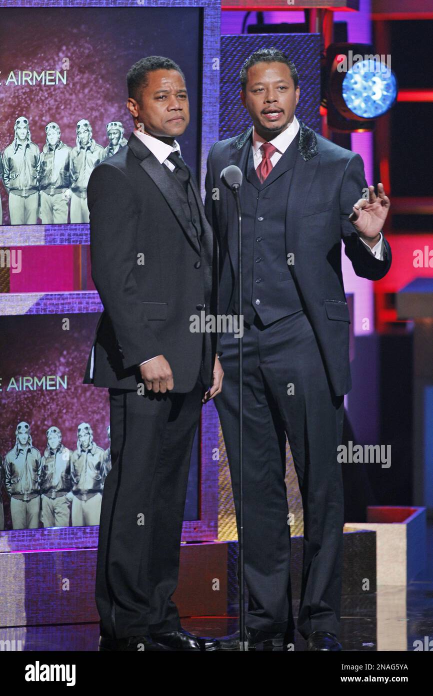 Actors Terrence Howard and Cuba Gooding Jr. introduce BET honorees ...