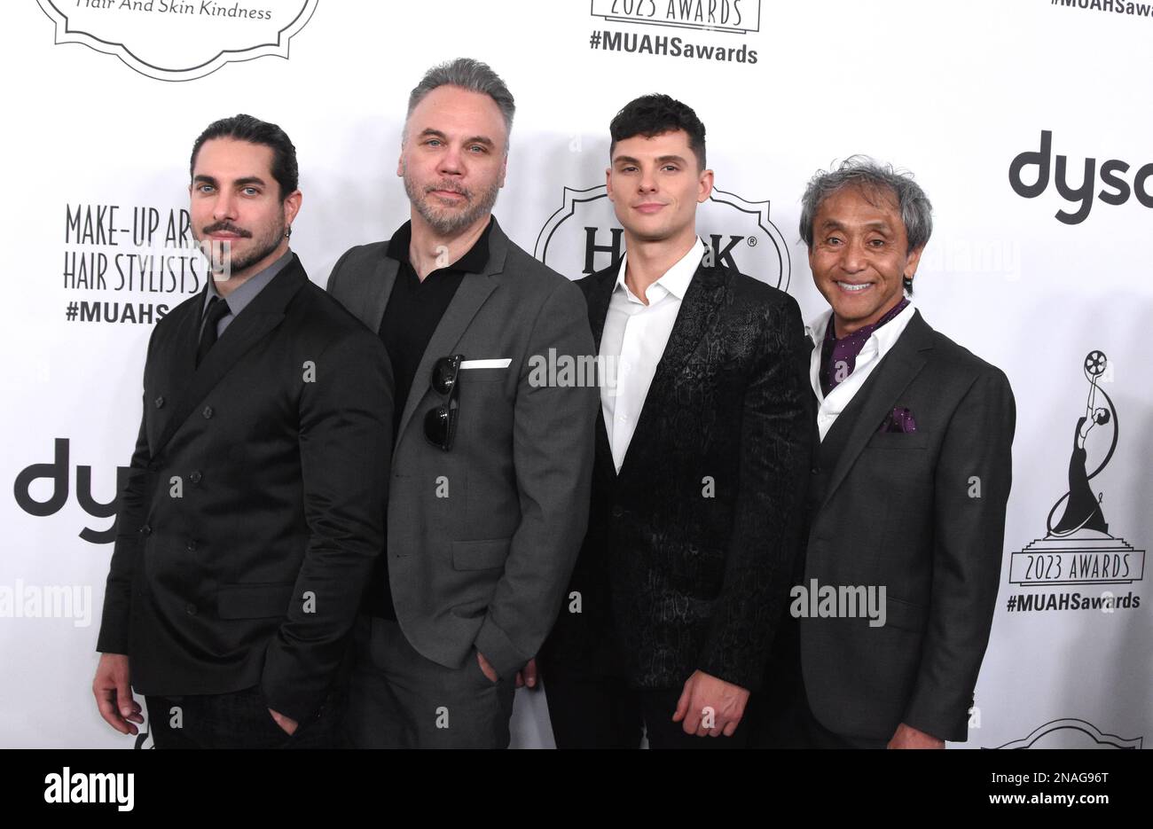 Beverly Hills, California, USA 11th February 2023 (L-R) Special Make Up ...