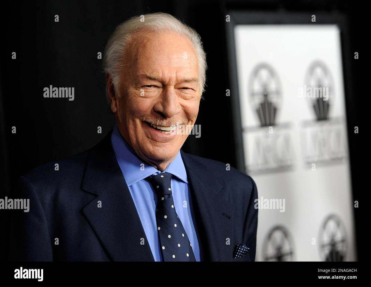 Christopher Plummer, winner of the "Best Supporting Actor" award for ...