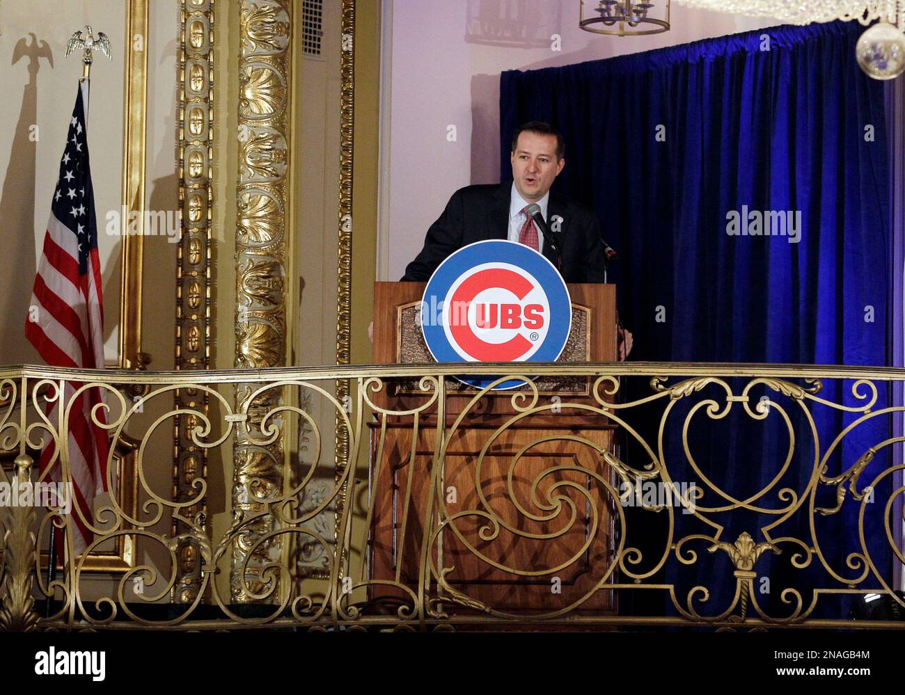 Chicago Cubs Chairman Tom Ricketts speaks during the 27th Annual ...