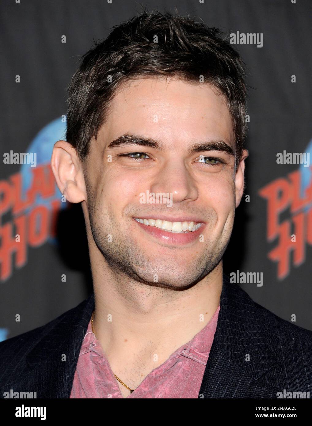 Actor Jeremy Jordan makes an appearance at Planet Hollywood in Times ...