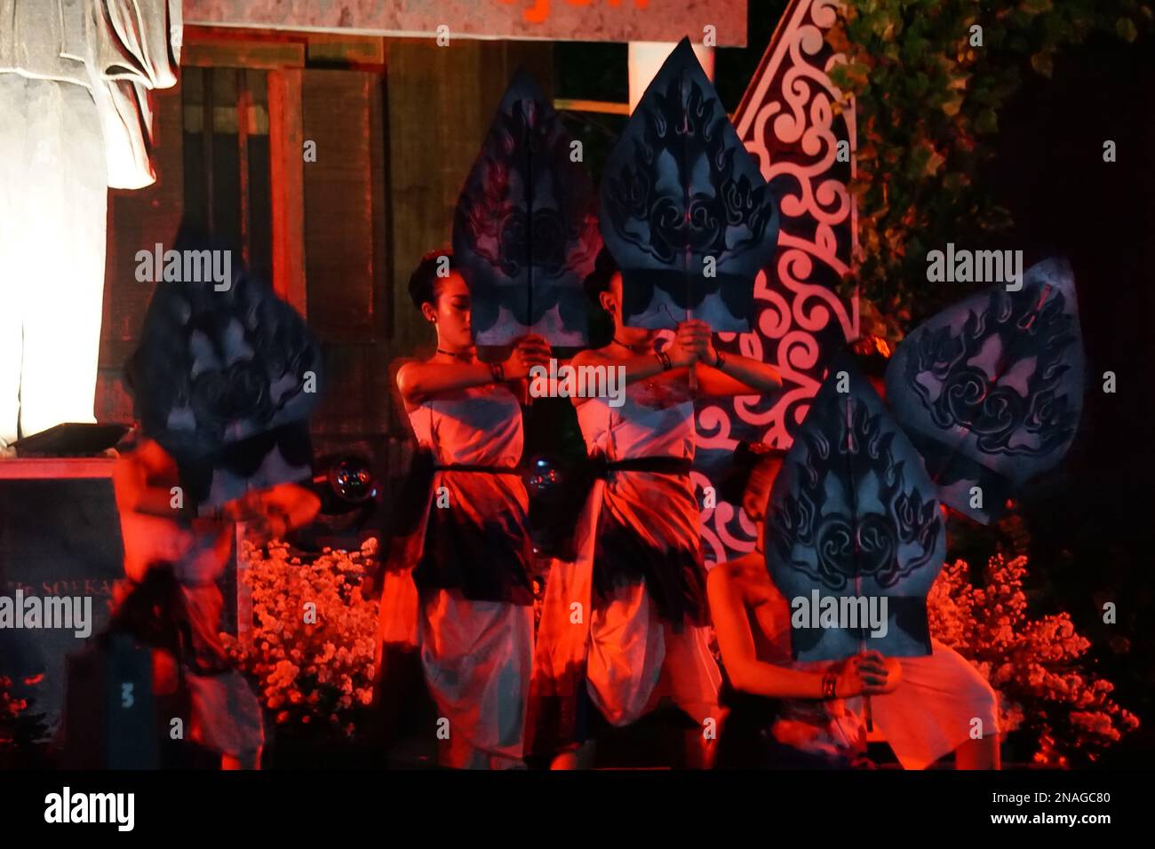 Situs ndalem pojok theater. This theater tells about Soekarno's ...