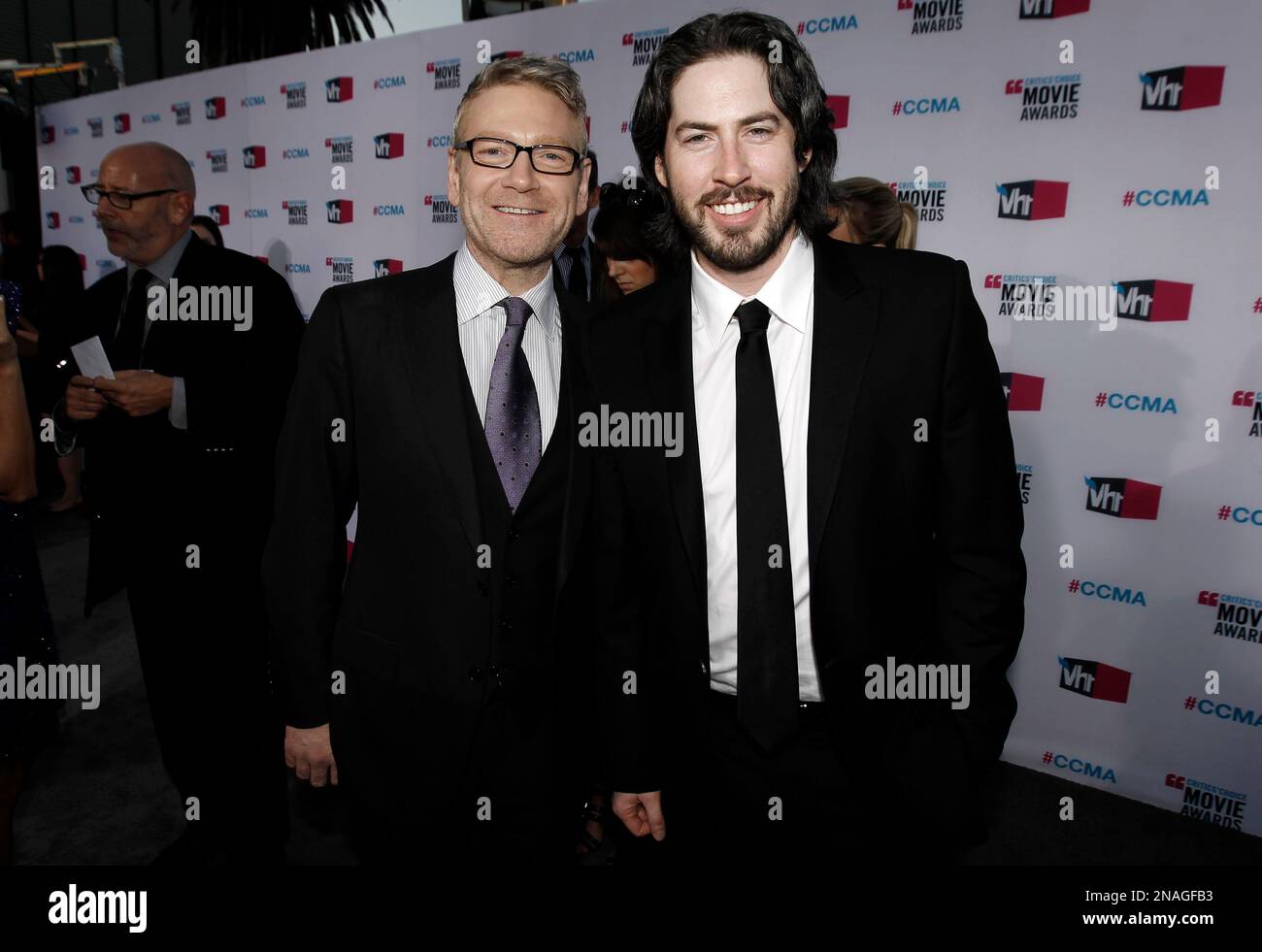 Kenneth Branagh, left, and Jason Reitman pose together at the 17th ...