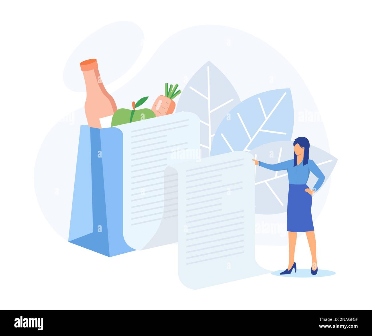 Inflation receipt Stock Vector Images - Alamy