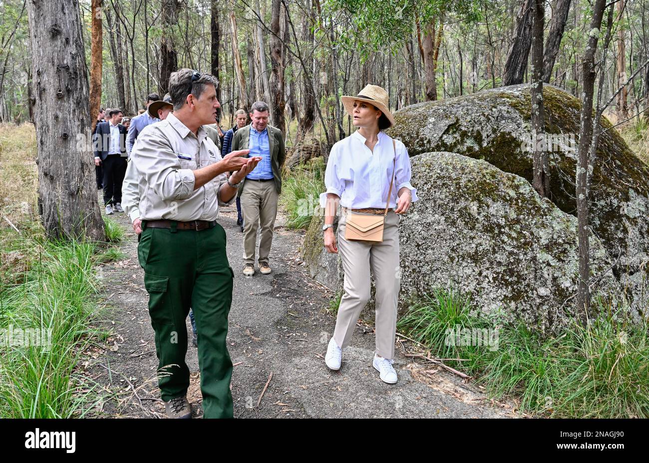 Sweden's Crown Princess Victoria and Prince Daniel visit Namadgi ...