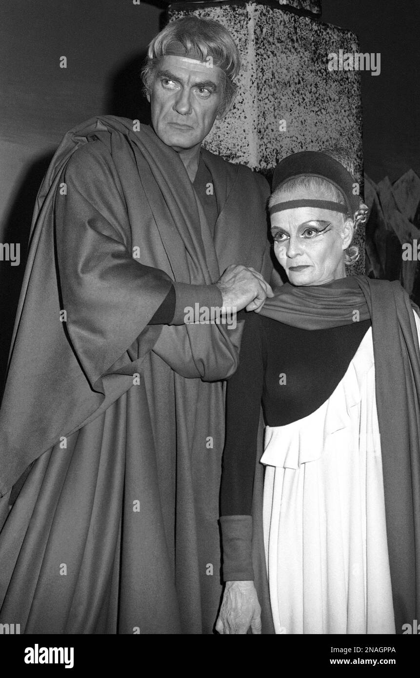 French actor and director Jean Marais and French actress Madeleine ...