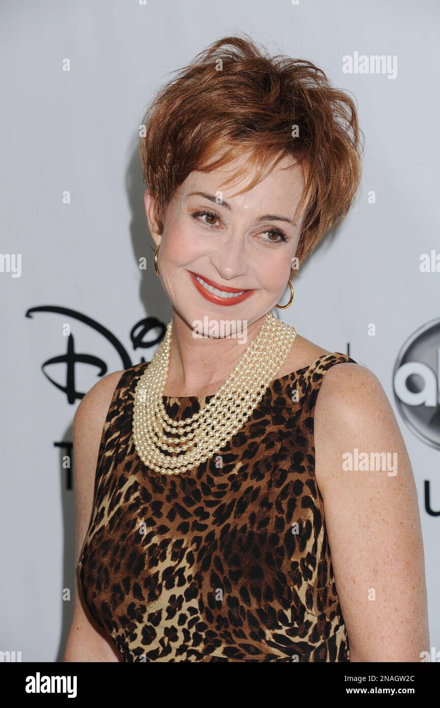 Annie Potts arrives at Disney ABC Television Group Television Critics ...