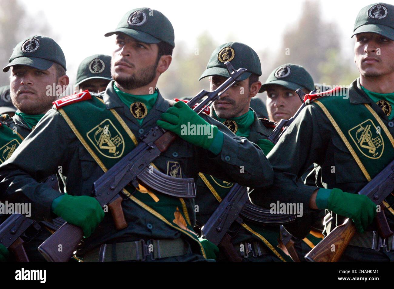 FILE-- In this Sunday, Sept. 21, 2008 file photo, Iranian Revolutionary ...