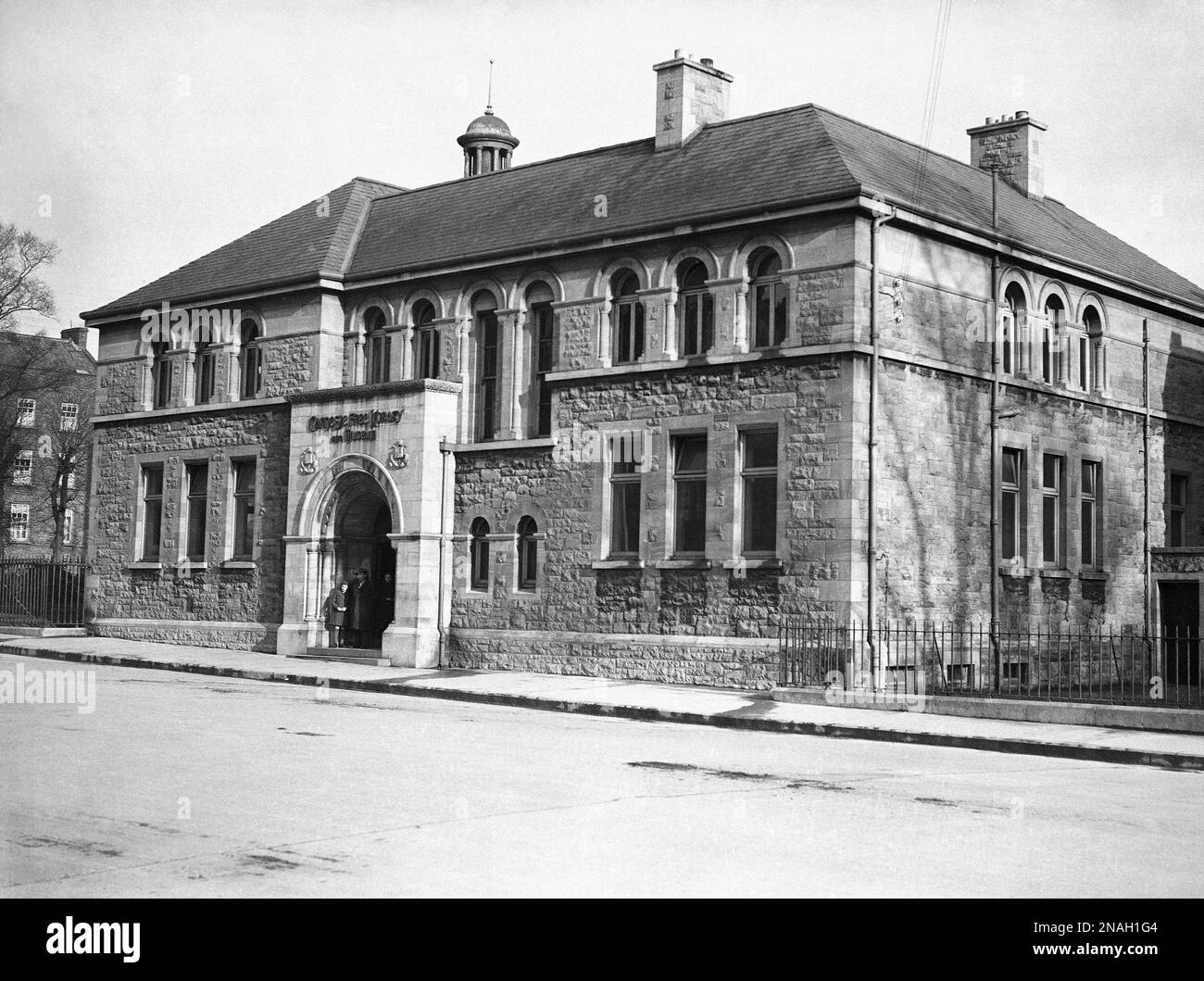 The Carnegie Free Library next to the People's Free Park at Limerick ...