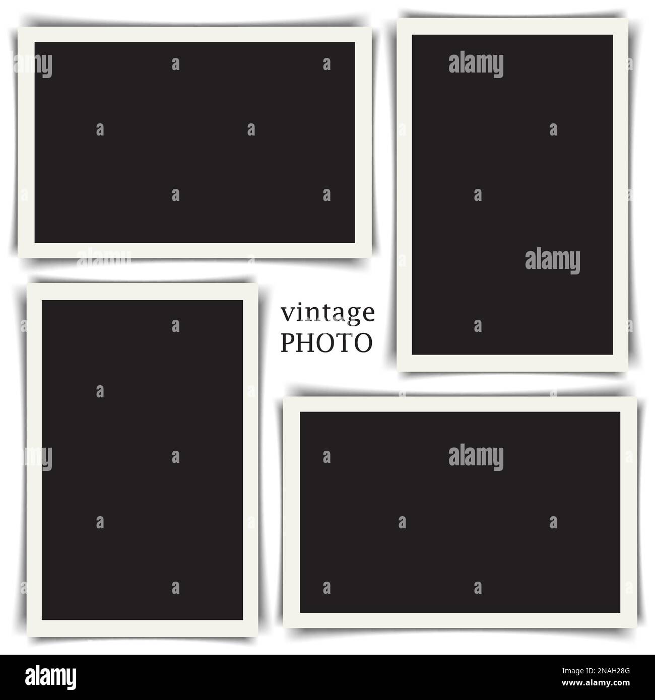Photo collection Cut Out Stock Images & Pictures - Alamy