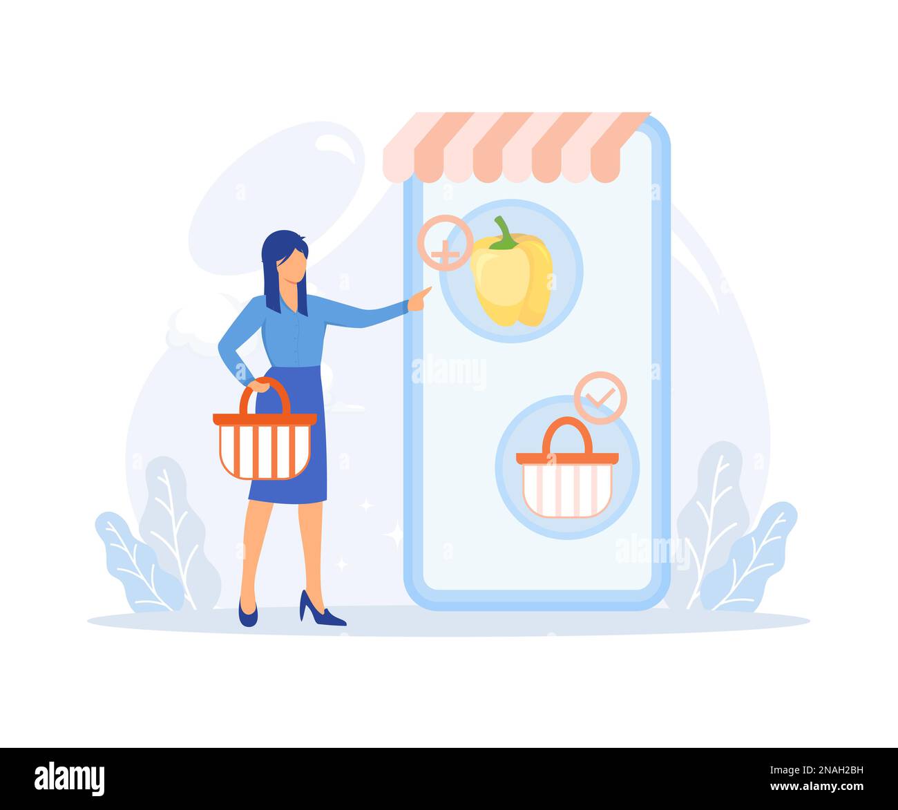 Food product receiving Stock Vector Images - Alamy