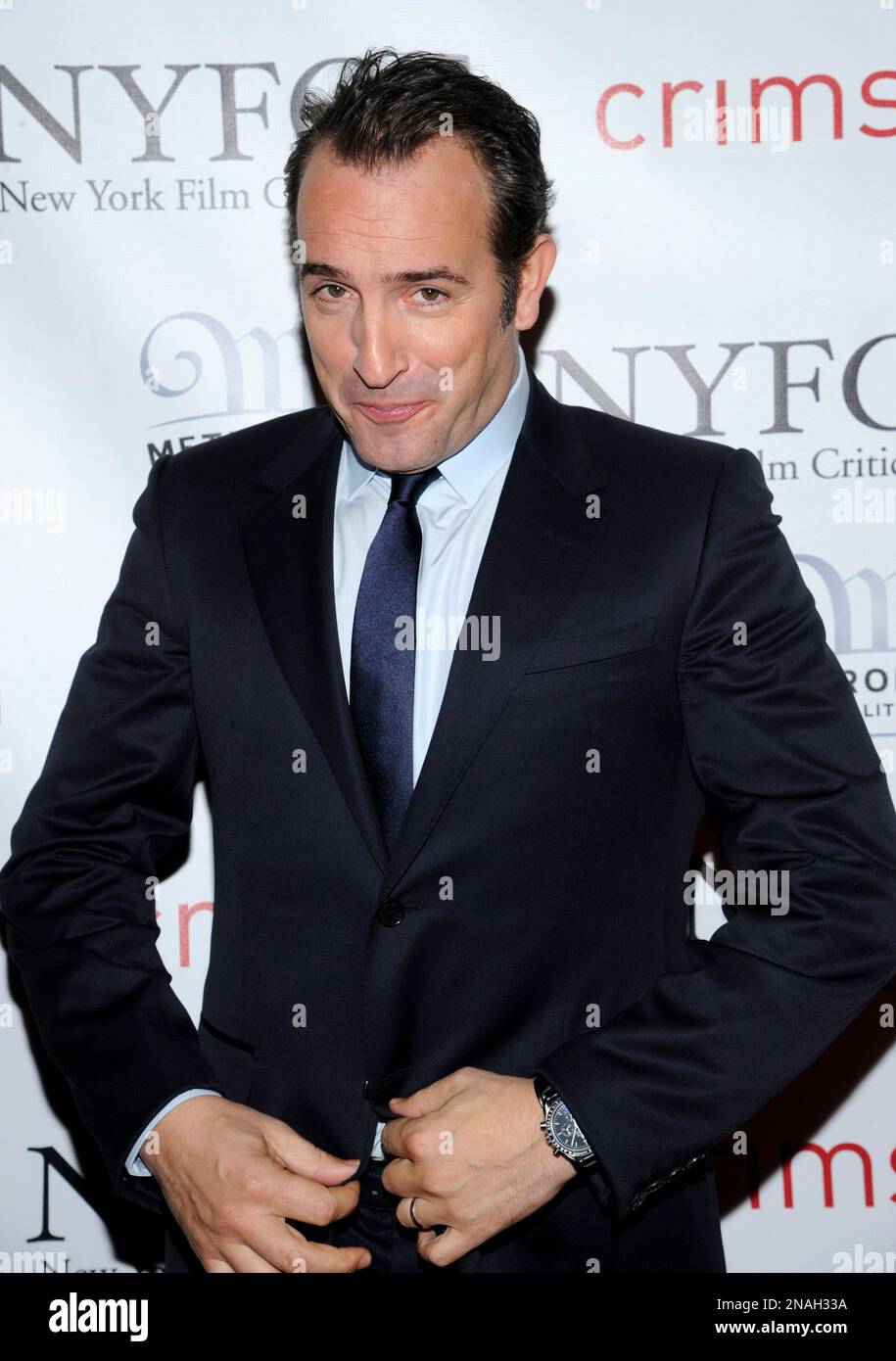 French actor Jean Dujardin attends the New York Film Critics Circle ...