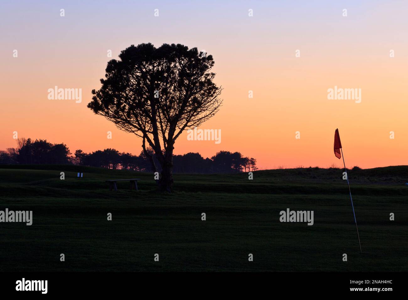 Etretat golf hi-res stock photography and images - Alamy