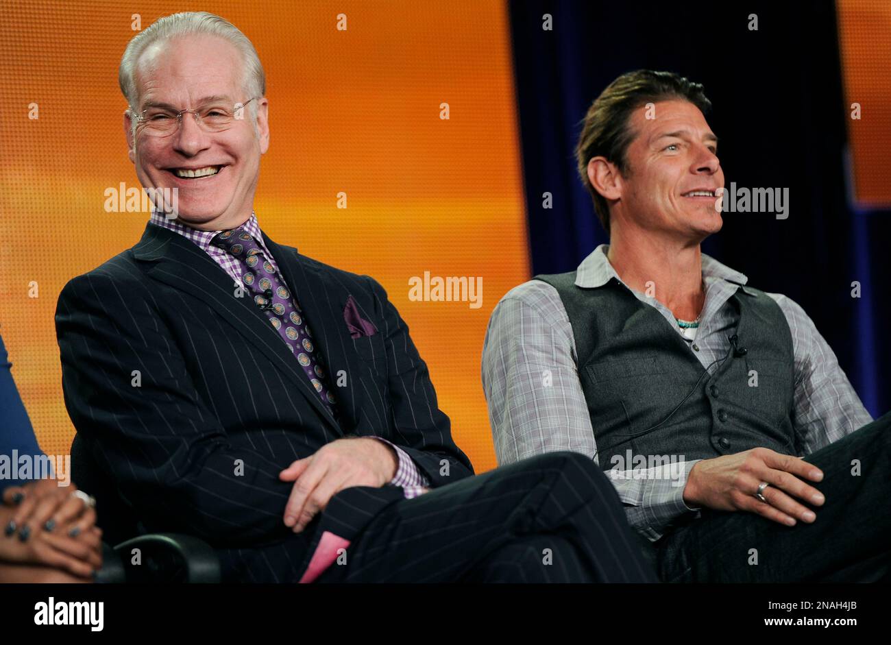 Tim Gunn, left, and Ty Pennington, co-hosts of the ABC series "The ...