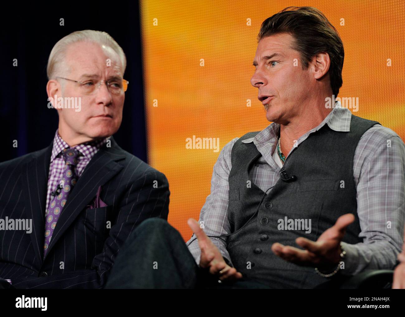Tim Gunn, left, and Ty Pennington, co-hosts on the ABC series "The ...