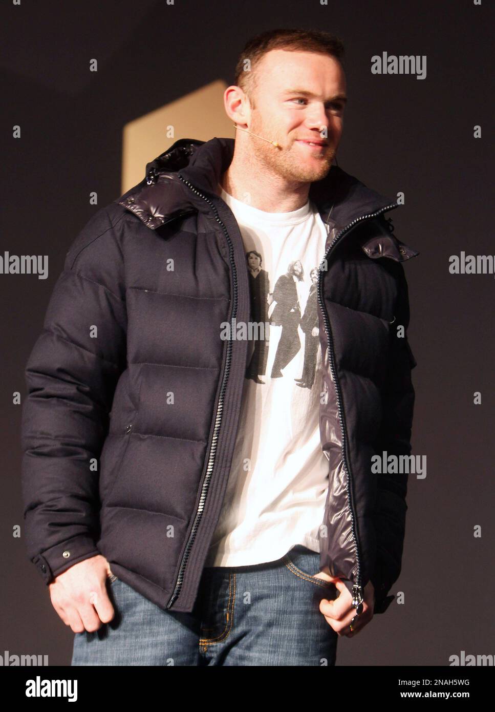 England's soccer player Wayne Rooney poses for photographers prior to ...